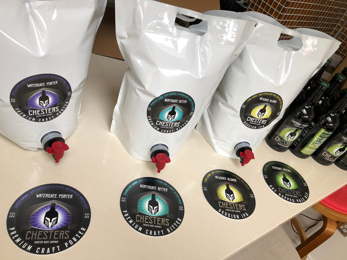 Bags of Beer from the Chester Beer Company | Free Delivery within 5 ...